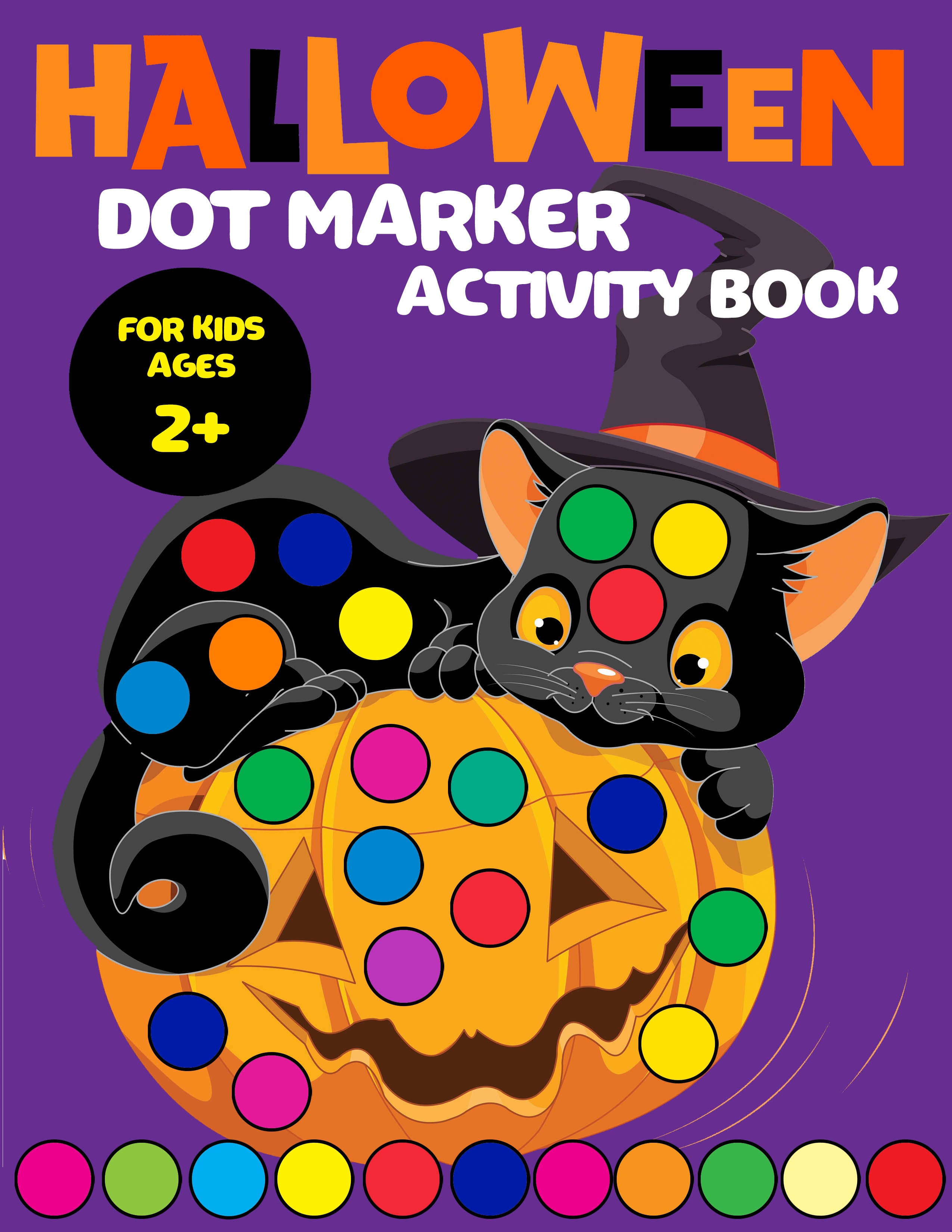 Halloween Dot Marker Activity Book – Dylanna Publishing