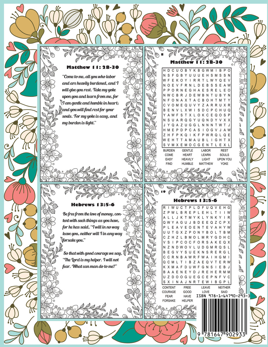 Bible Verses Word Search for Women: 101 Large Print Puzzles – Dylanna Press