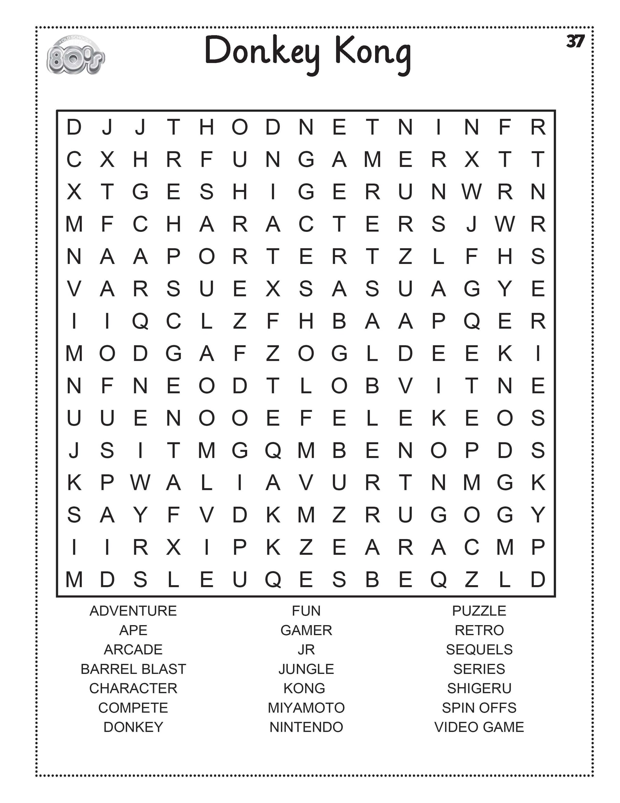 1980s Word Search: Eighties Word Games with 101 Large-Print Puzzles ...