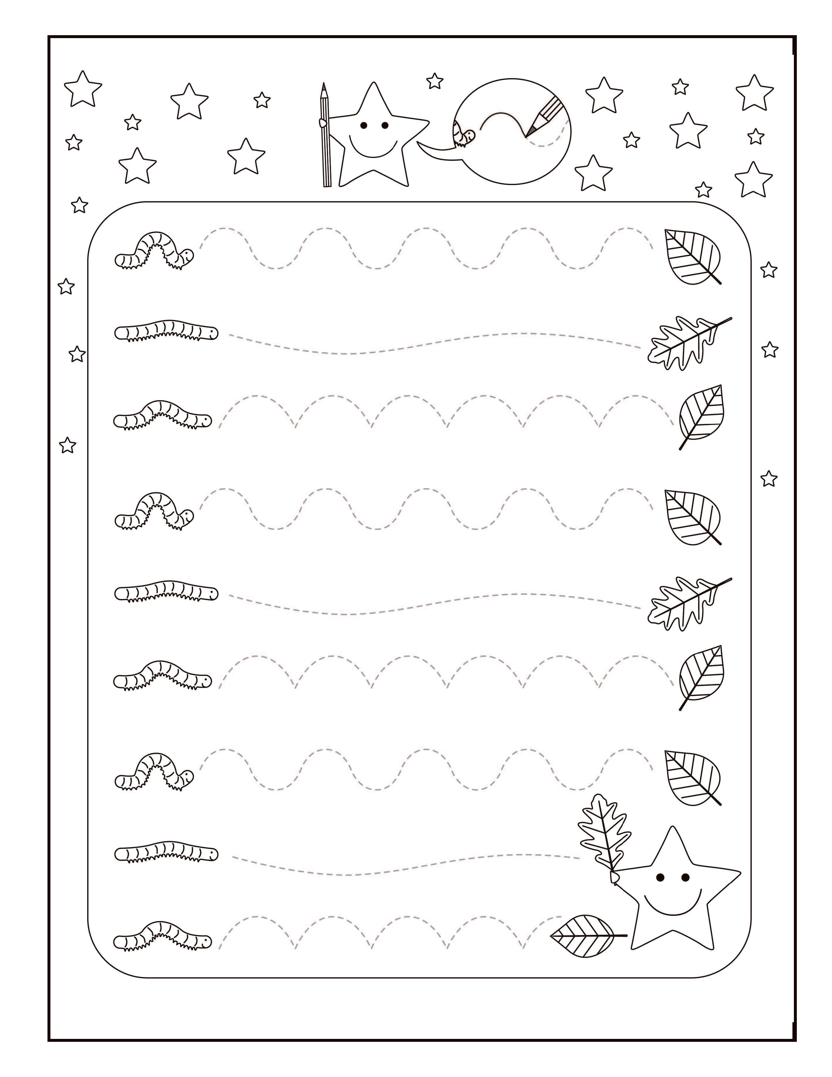 Preschool Tracing Workbook: Shapes to Trace and Color – Dylanna Publishing