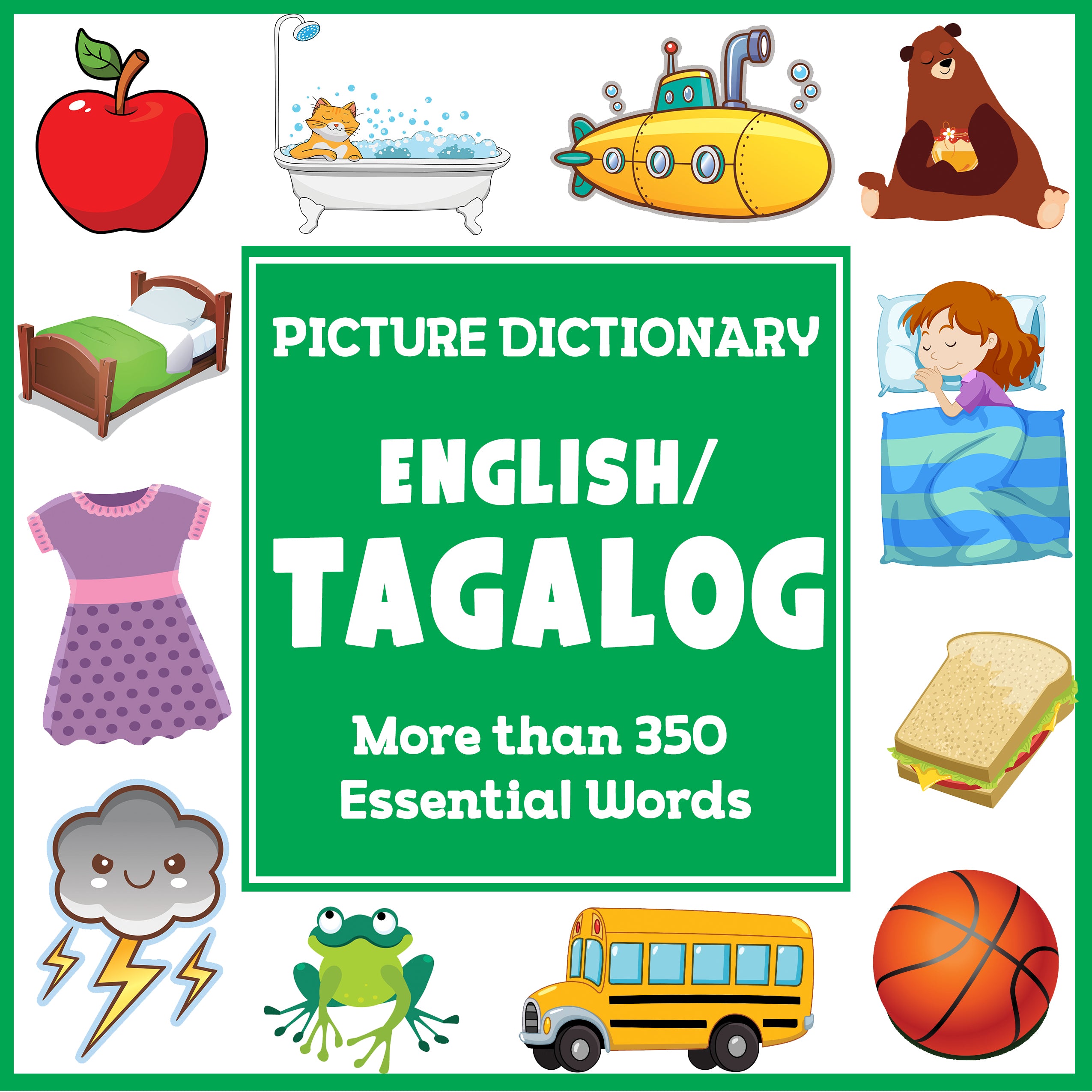 English Tagalog Picture Dictionary – Dylanna Publishing
