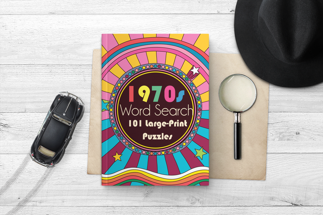 1970s Word Search: Seventies Word Games with 101 Large-Print Puzzles ...