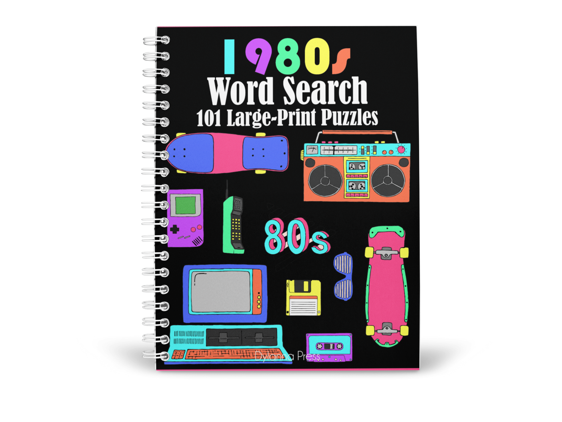 1980s Word Search: Eighties Word Games with 101 Large-Print Puzzles ...