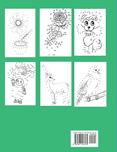 Connect the Dots Book for Kids: Challenging and Fun Dot to Dot Puzzles ...